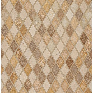 Bedrosians Mosaic Blend Diamond-tumbled Stone Tiles (Pack of 10) - Bed ...