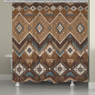 Laural Home Aztec Shower Curtain - Bed Bath & Beyond - 12839859