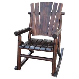 Char-log A Product of Leigh-country TX93860 Rustic Single Rocker ...