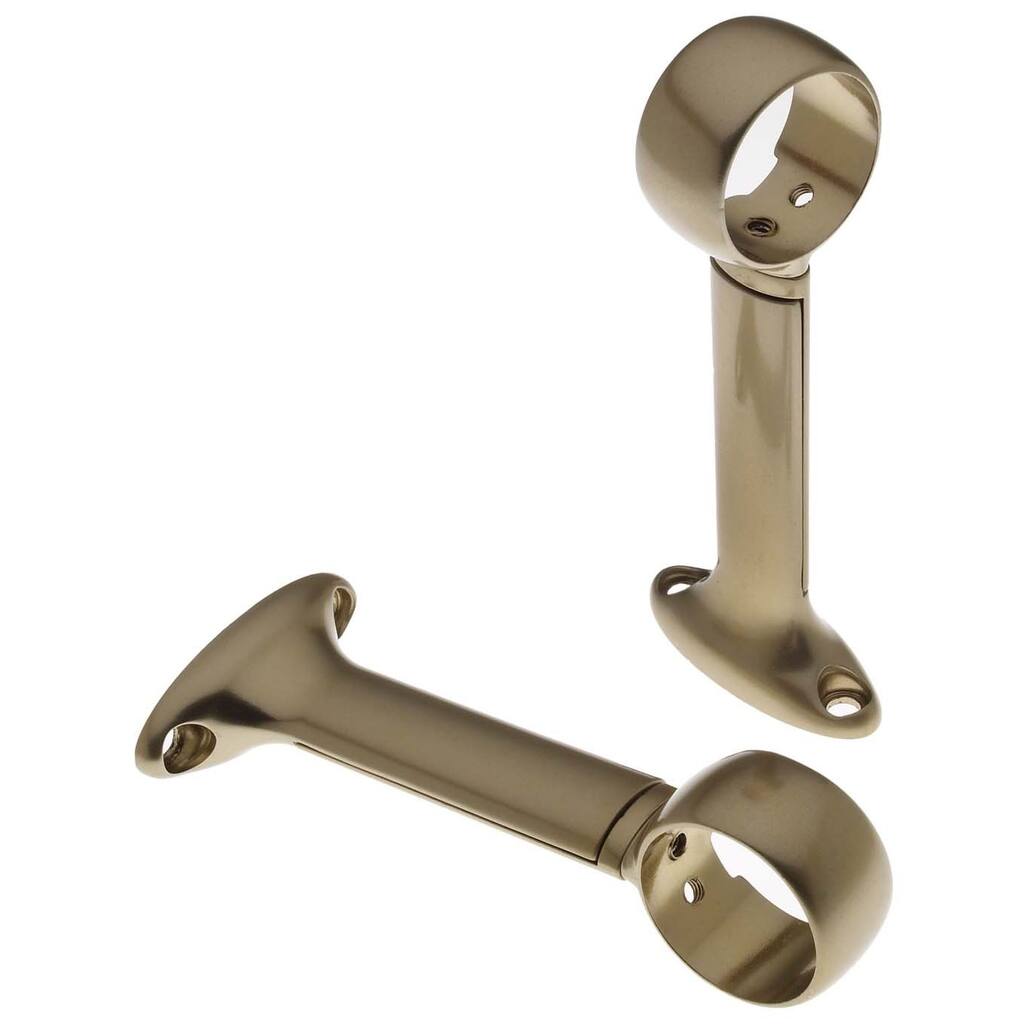 Levolor Burnished Brass Universal Bracket 2-count - Overstock - 12853526