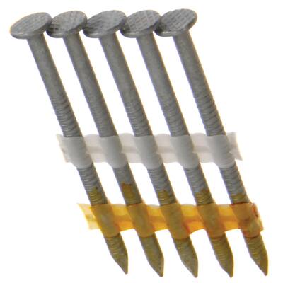 Grip Rite GR408HG 1-1/4" x .120"X 21° Plastic-Collated Hot-Dip-Galv ...