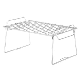 Whitmor 6023-3982 White Grid Stacking Utility Shelf - Bed Bath & Beyond ...