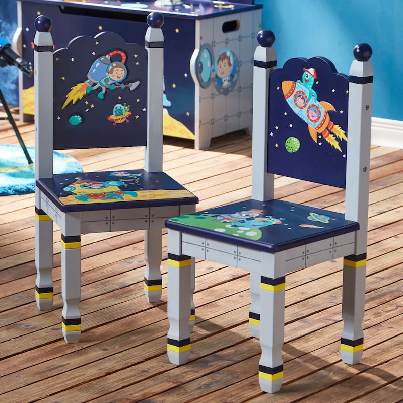 Fantasy Fields - Outer Space Chairs (Set of 2) - Overstock - 12864115