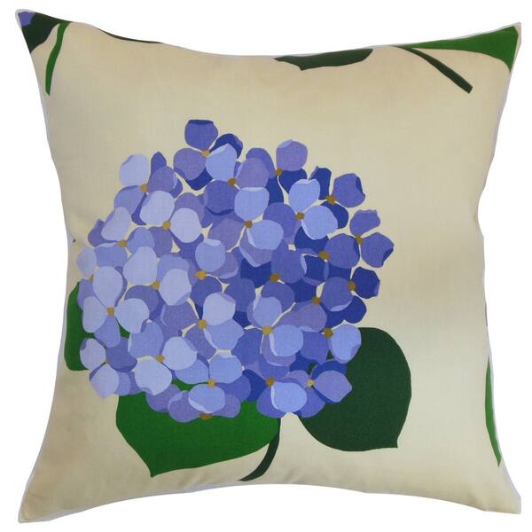 Batuna Floral Euro Sham Lavender - Bed Bath & Beyond - 12873209