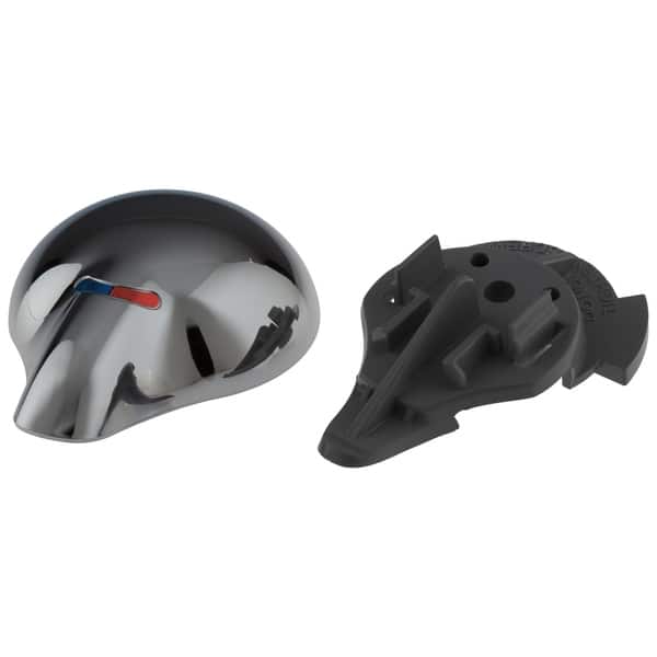 Delta Temperature Knob & Cover - Jetted Shower RP28595 Chrome - Bed ...