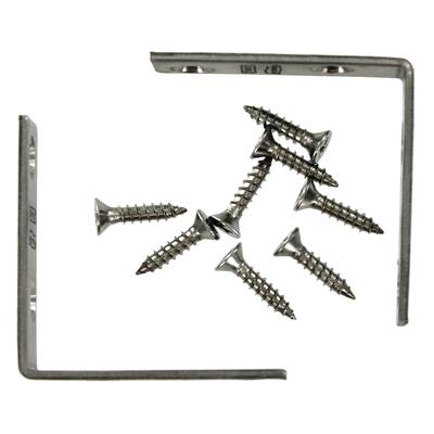 Stanley S850-719 2" X 5/8" Stainless Steel Corner Brace 2-ct ...