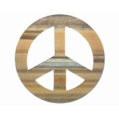 WA-0270-S Large Sahara Peace Sign - Overstock - 12898524