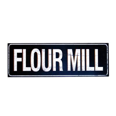 42-inch Metal Flour Mill Sign - Overstock - 12916192