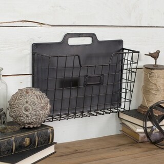 Silver Metal File Holder - Bed Bath & Beyond - 12917813