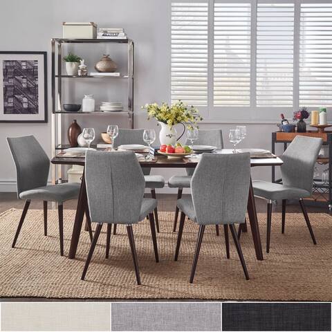 Abelone Scandinavian Espresso Dining Set iNSPIRE Q Modern - Overstock ...
