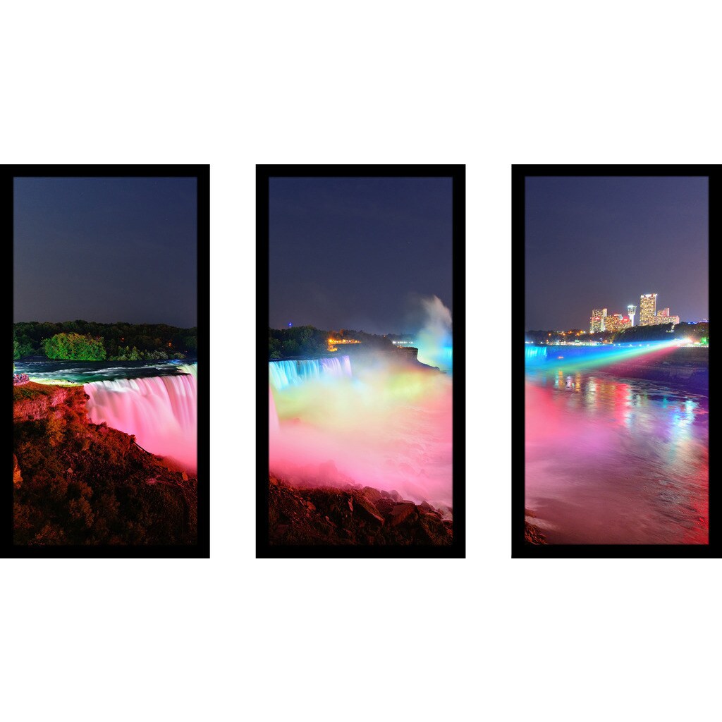 "Rio de Janeiro, Brazil" Framed Plexiglass Wall Art Set of 3 - Bed Bath ...