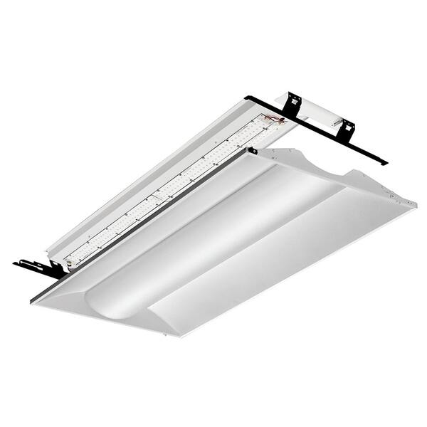 Lithonia Lighting White Metal Architectural Troffer Relight Kit - Bed ...