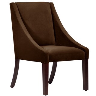 Skyline Furniture Swoop Dining Chair in Regal Chocolate - Bed Bath ...