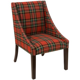 Skyline Furniture Ancient Stewart Red Swoop Dining Chair - Bed Bath ...