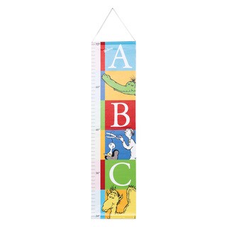 Dr. Seuss Alphabet Seuss Canvas Growth Chart - Bed Bath & Beyond - 12970448