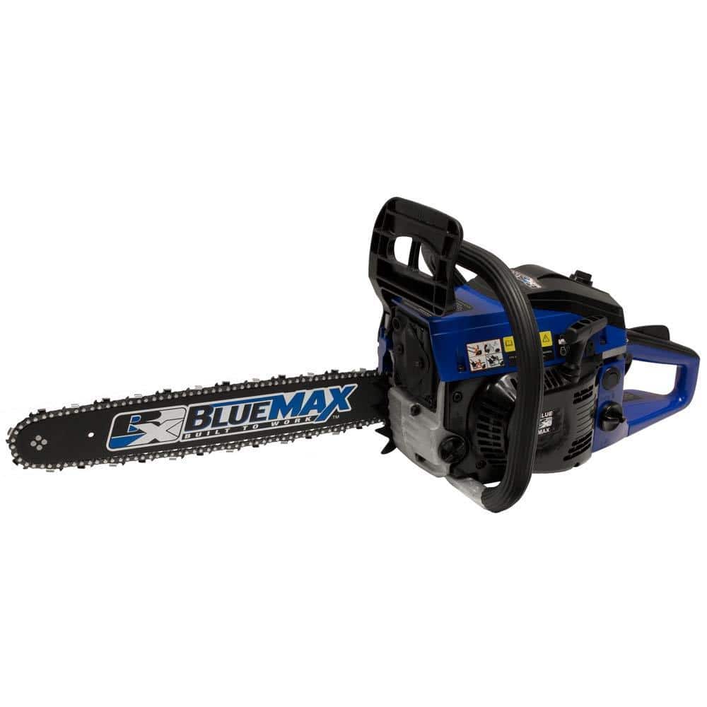 Blue Max Blue Metal 38cc 16-inch Refurbished Chainsaw - Overstock ...