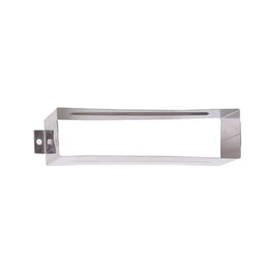 Stainless Steel 3-inch x 10-inch Mail Sleeve - Silver - Overstock ...