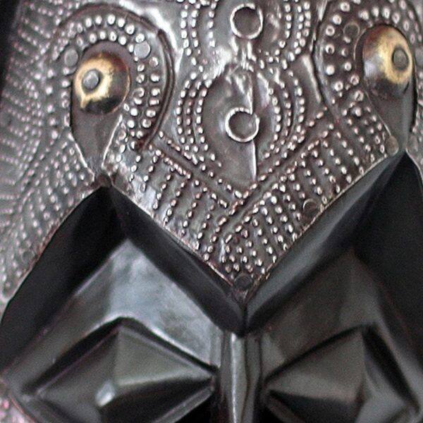 Handmade Sese Wood 'Virgin Girl' African Wall Mask (Ghana) - Bed Bath ...