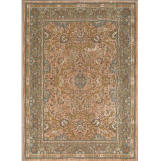 Mohawk Home Farber Spice Traditional Beige Nylon Area Rug - Bed Bath ...