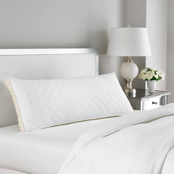 Laura Ashley Ava Hypoallergenic Microfiber Body Pillow - Bed Bath ...