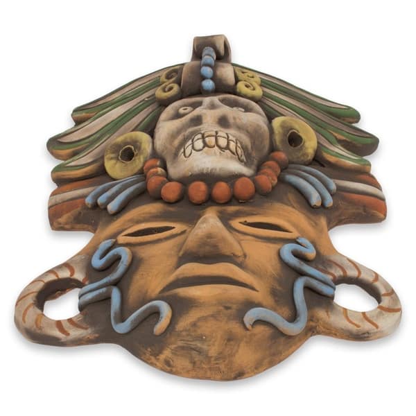 Death Cult Priest Ceramic Mask (Mexico) - Bed Bath & Beyond - 13155428