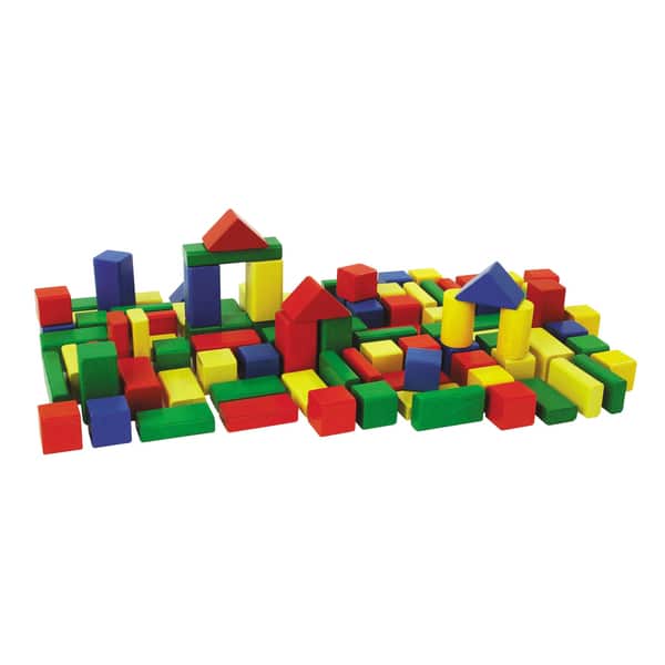 Heros 50 Piece Color Wooden Blocks Set - Bed Bath & Beyond - 13161091