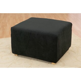 Sure Fit Stretch Pique Oversized Ottoman Slipcover - Bed Bath & Beyond ...