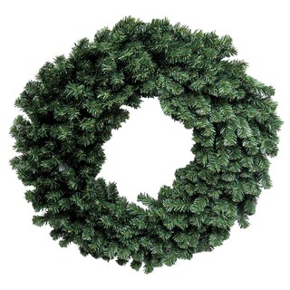 Canadian Christmas Pine 36-inch Wreath with 300 Tips - Bed Bath ...