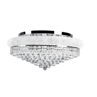 Artistry Lighting, Primo Collection 8-Light 16"x08" Flush Mount Crystal ...