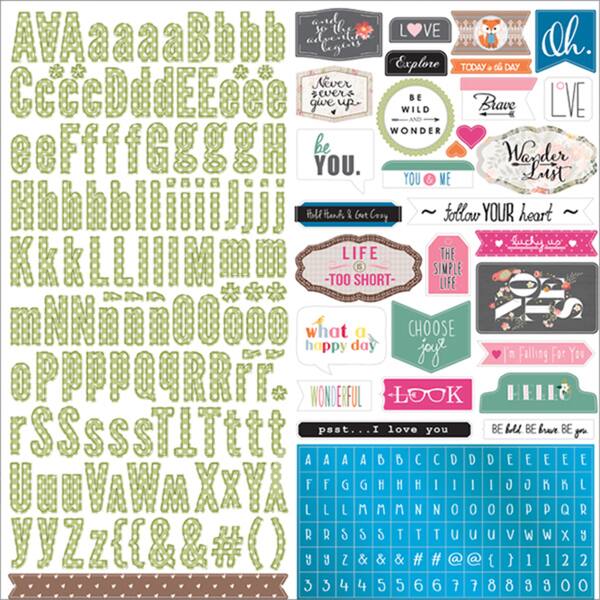 Painted Passport Stickers 12"X12" - Bed Bath & Beyond - 13178970