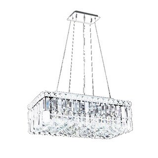 DISC - Maxim Rectangle Collection Flush Mount (8013-2412) - Chrome ...