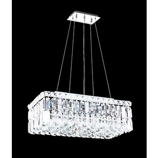 DISC - Maxim Rectangle Collection Flush Mount (8013-1608) - Chrome ...