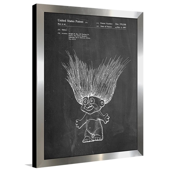Cole Borders 'Troll' Framed Plexiglass Wall Art - Bed Bath & Beyond ...