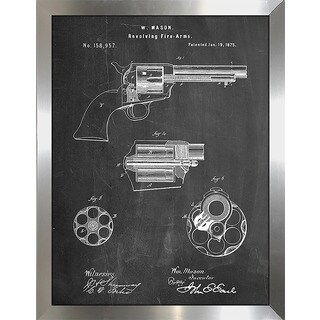 Cole Borders 'Revolver CH' Framed Plexiglass Wall Art - Bed Bath ...