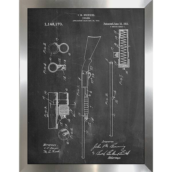 Cole Borders 'Ithaca Shotgun' Framed Plexiglass Wall Art - Bed Bath ...