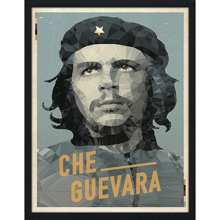 American Flat 'Che Guevara' Framed Plexiglass Wall Art - Bed Bath ...