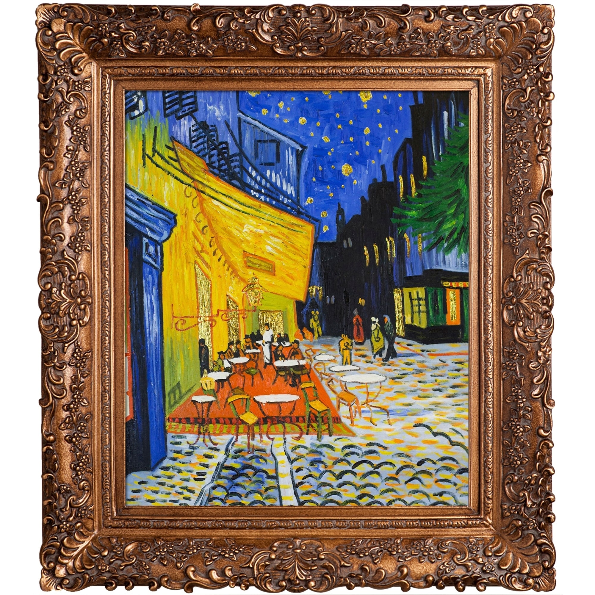 Vincent Van Gogh Cafe Terrace At Night