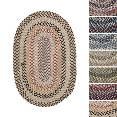 Colonial Mills Vintage Farmhouse Wool Blend Braided Rug - Overstock ...