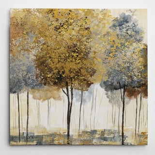 Wexford HomeMetallic Forest I Hand-Wrapped Wall Art - Bed Bath & Beyond ...