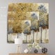Wexford HomeMetallic Forest I Hand-Wrapped Wall Art - Bed Bath & Beyond ...