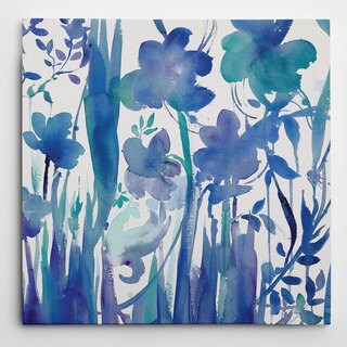 Wexford Home Theresa Troise Heidel 'Afternoon Indigo II' Wrapped Canvas ...