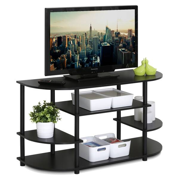 Porch & Den Manchester Brown MDF Corner TV Stand - Bed Bath & Beyond ...