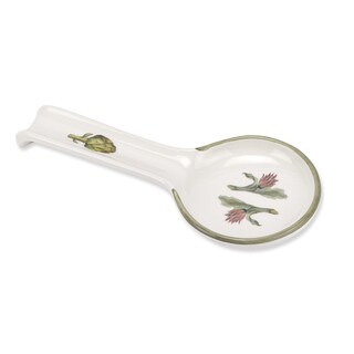 Lorren Home Trends Green Ceramic Artichoke Spoon Rest - Bed Bath ...