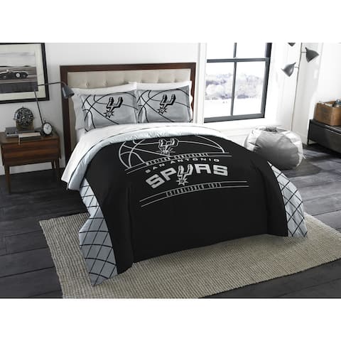 NBA San Antonio Spurs Reverse Slam Full/Queen 3-piece Comforter Set ...