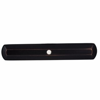 GlideRite 6-inch Long Oil Rubbed Bronze Narrow Rounded Rectangle ...