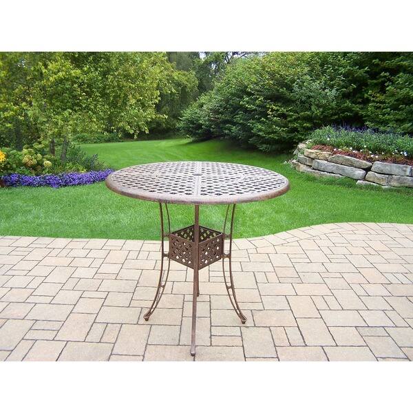 Oakland Living Corporation Merit Antique Bronze Cast Aluminum 42-inch ...