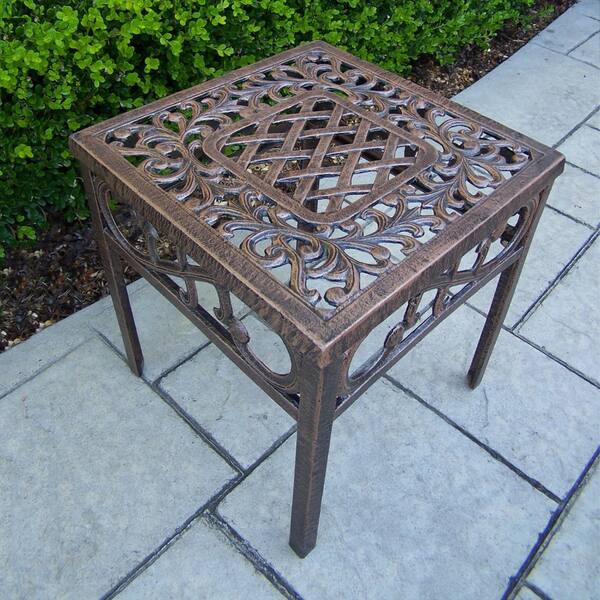 3 Piece Merit Cast Aluminum Lounge Set with 2 Wheeled Chaise Lounges ...