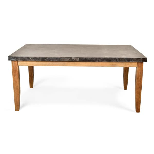 Steve Silver Overlook 70-inch Dining Table with Stone Top - Bed Bath ...