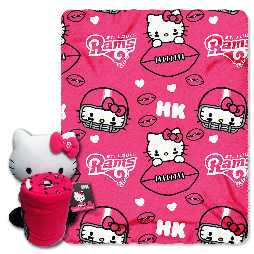 The Northwest Company COK 027 Rams Hello Kitty with Throw - Multi ...