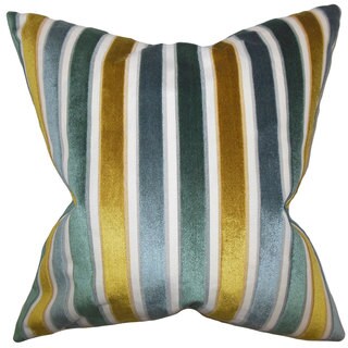 Alton Stripes Euro Sham Lagoon - Bed Bath & Beyond - 13331759